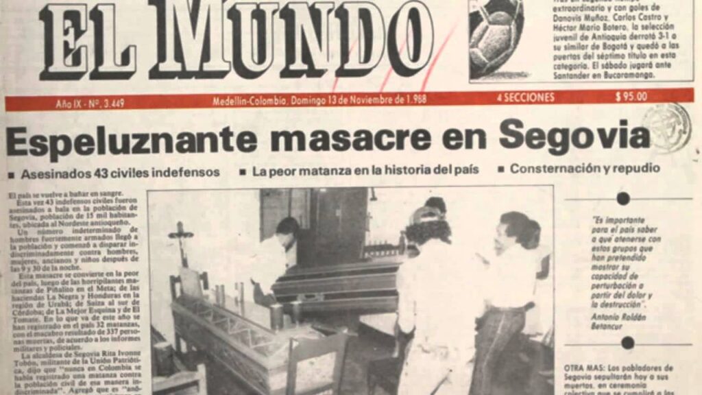 The massacres that have defined Colombia's armed conflict - Colombia News